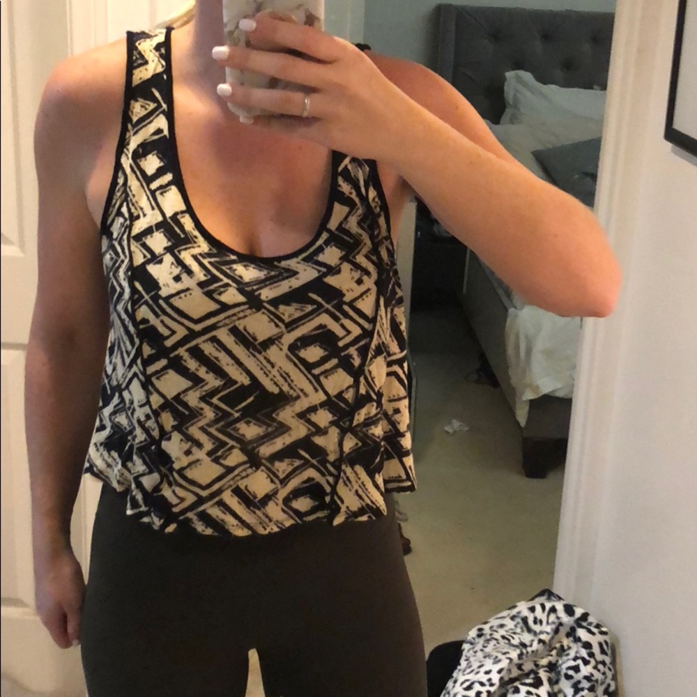 Sparkle & Fade Crop Tank - Gem